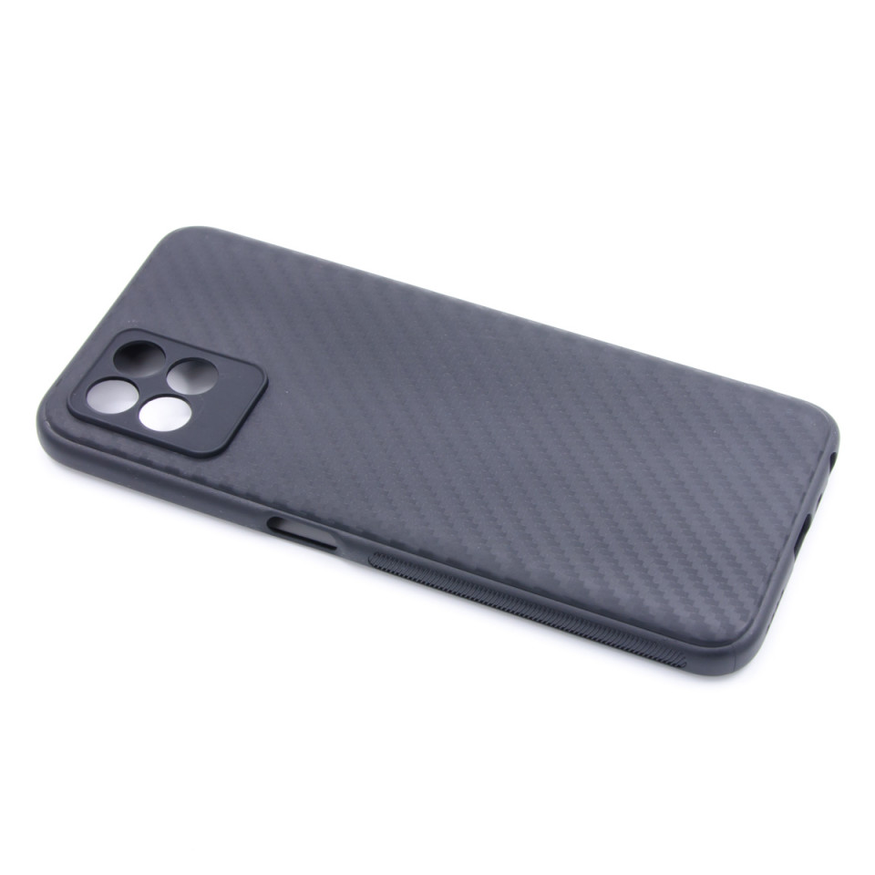 TPU maska CARBON za Realme 8i 2021 (6.4") crna