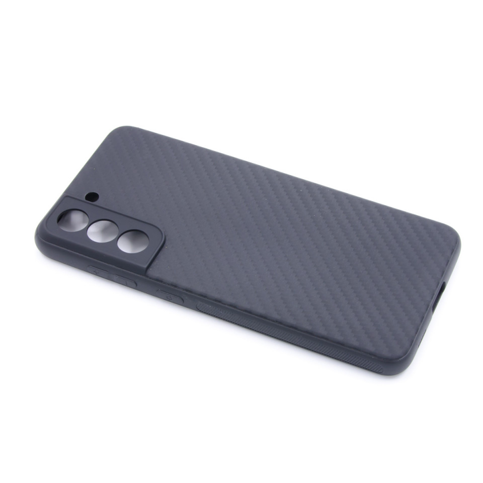 TPU maska CARBON za SAMSUNG SM-G990B, Galaxy S21 FE 2021 (6.4") crna