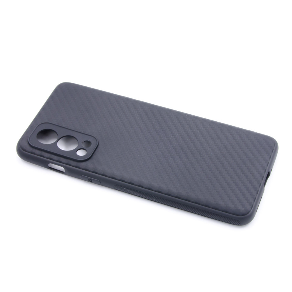 TPU maska CARBON za OnePlus Nord 2 5G 2021 (6.43") crna