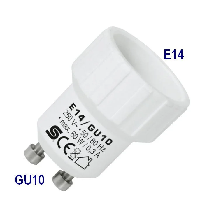 Adapter GU10 grlo na E14 minjon grlo