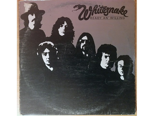 LP WHITESNAKE - Ready An` Willing (1981) 2. press, VG-