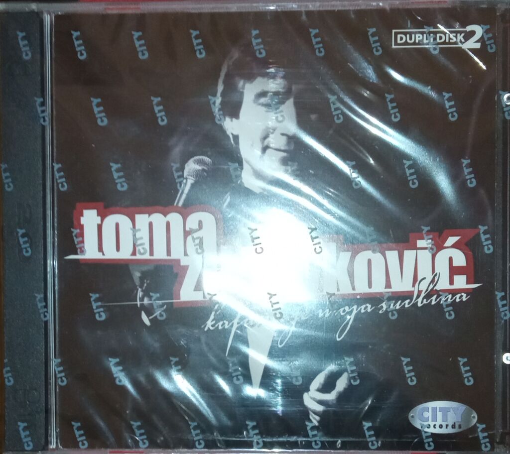 Prodajem dupli CD Tome Zdravkovića, kafana je moja sudbina, najveći