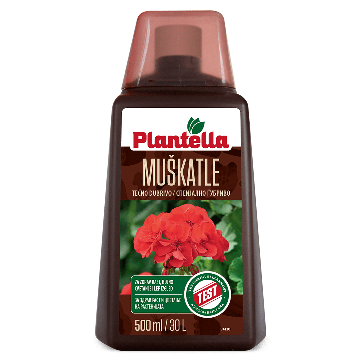 Prihrana za muškatle Plantella 500ml