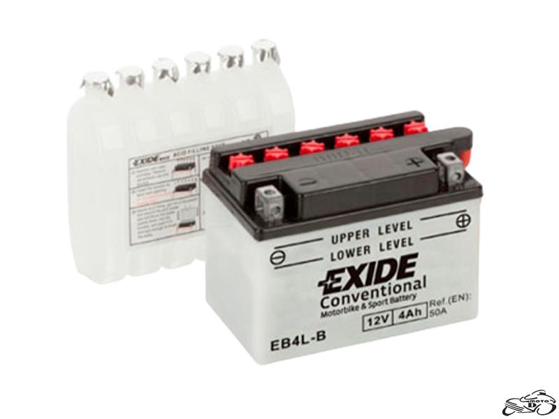 Akumulator EXIDE EB4L-B 12V 4Ah