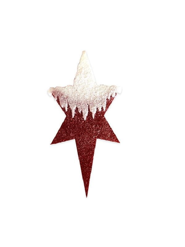 Nova Godina-Zvezda crvena 49cm