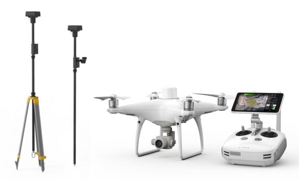 DJI Phantom 4 RTK i D-RTK 2 Mobilna Stanica