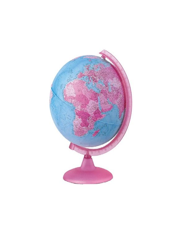 Svetleći globus lampa Pink F25