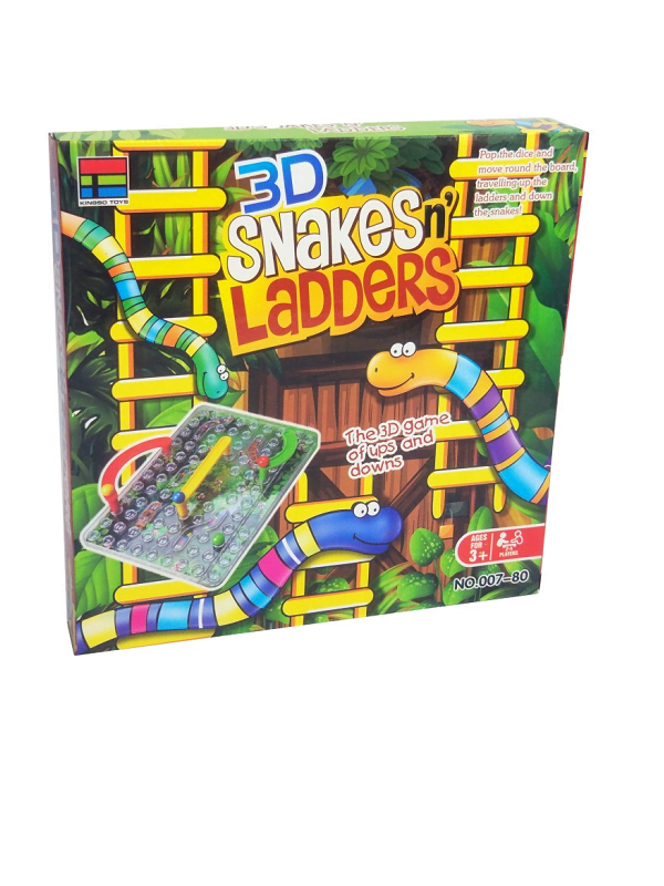 Merdevine i zmija (zmijice) – društvena igra