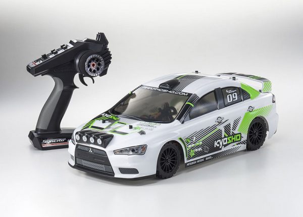 Kyosho Fazer VE Lancer EVO Readyset 1/10 (RTR, 2.4GHz) White