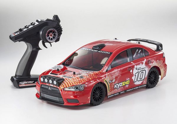 Kyosho Fazer VE Lancer EVO Readyset 1/10 (RTR, 2.4GHz) Red