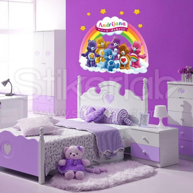 Komplet nalepnica Care Bears