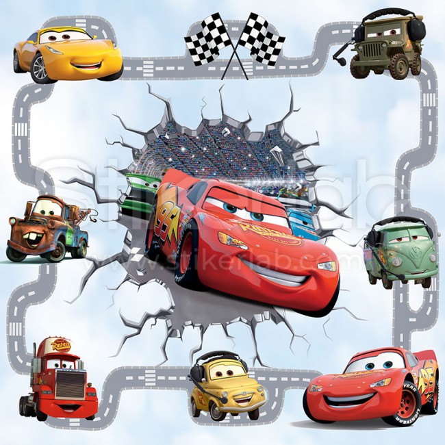 Foto tapete 3D Cars 2