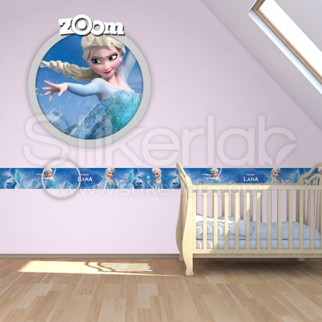 Bordure za zid Frozen Elza