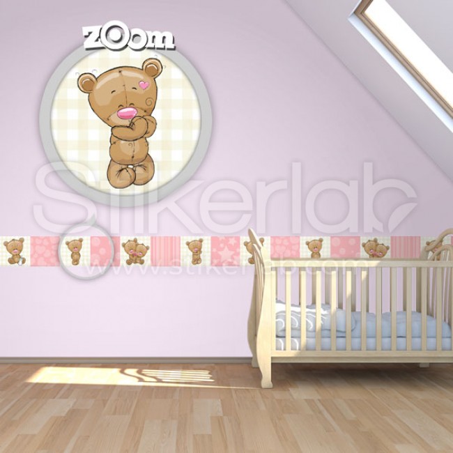 Bordure za zid Love Bear