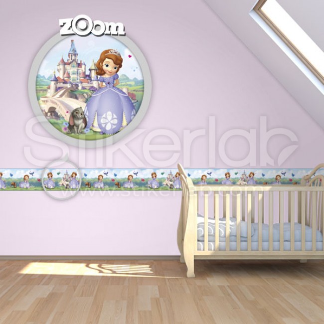 Bordure za zid Sofia The First