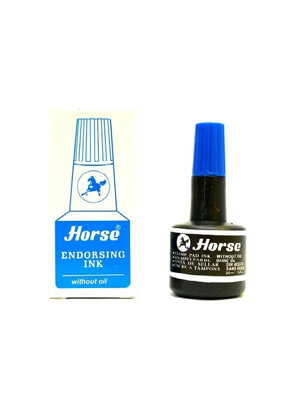 HORSE BOJA ZA PEČATE 30ml PLAVO