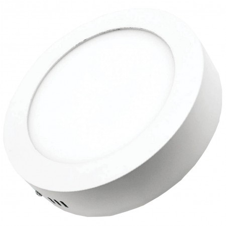 Elit+ nadgradni LED panel 6w, okrugli, beli, 6500k 120mmx38mm ( ELS00815 )