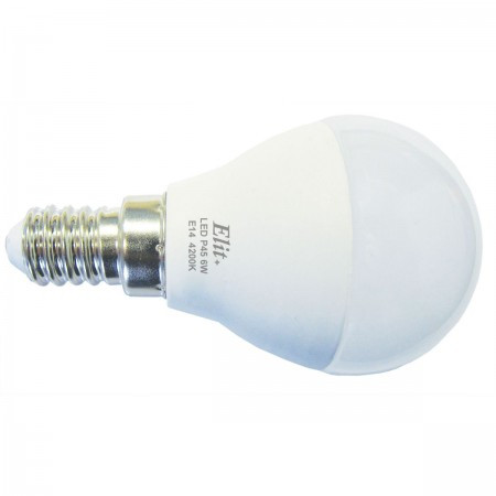 Elit+ LED sijalica p45 6w e14 4200k ( EL 01761 )