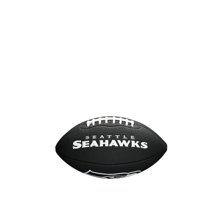 Wilson NFL TEAM LOGO SEATTLE SEAHAWKS, mini lopta za ameriški fudbal, crna