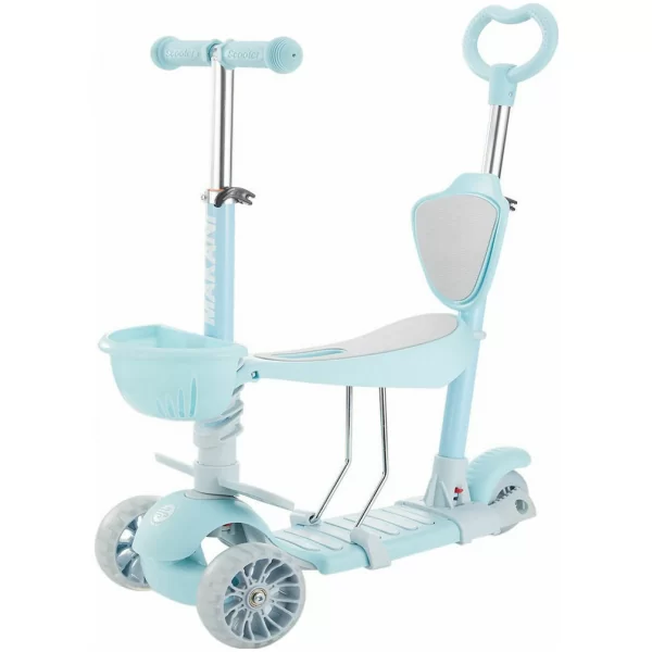 KikkaBoo Trotinet Makani BONBON 4in1 do 50kg Candy Blue (KKB90097)