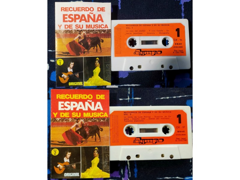 Recuerdo De ESPANA y de su musica Vol. 1 / Vol.2
