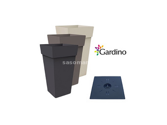 Saksija Melrose kvadrat h65cm Gardino