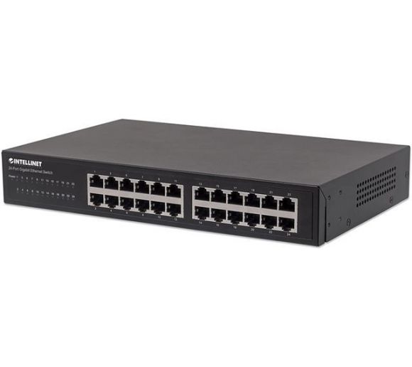 Intellinet - Intellinet Switch 24-Port Neupravljiv Gigabit Ethernet 561273
