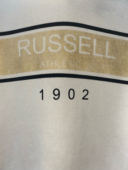 Russell Athletic ženski krem duks, M veličina