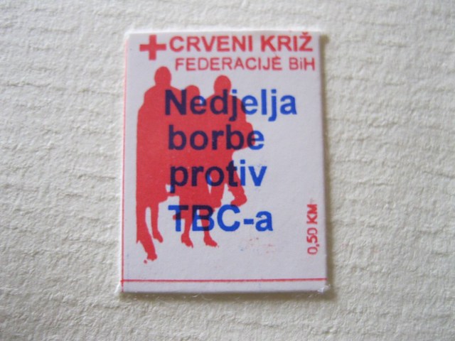 BiH Federacija, doplatna nalepnica, 1997. Tuberkuloza