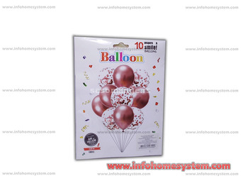 BALON 1/10 KONFETE METALIK