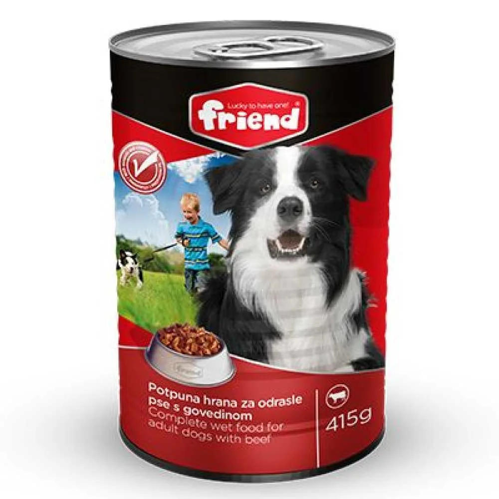 Friend hrana za pse - govedina 1240g