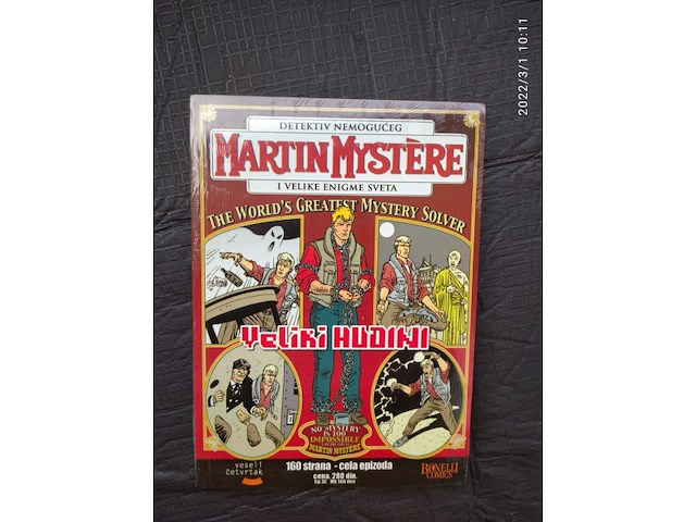 Martin Mystere-Veliki Hudini