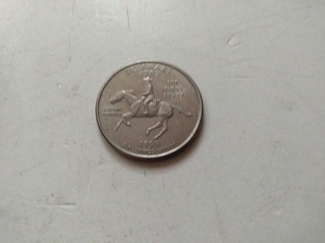 Quarter dolar,P,  USA, 1999. Delaware