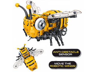 Edukativna igračka hitech konstruktor robot pčela EX77328 Lisciani 48195