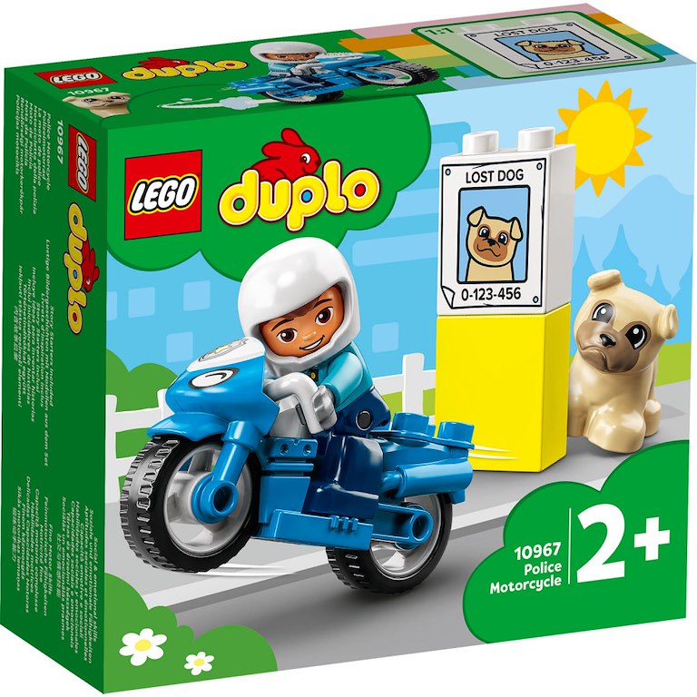 LEGO 10967 Policijski motocikl