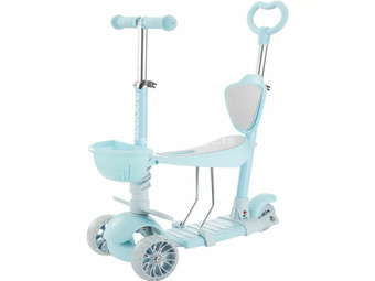 KikkaBoo Trotinet Makani BONBON 4in1 do 50kg Candy Blue (KKB90097)