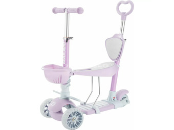 KikkaBoo Trotinet Makani BONBON 4in1 do 50kg Candy Lilac (KKB90100)