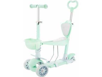 KikkaBoo Trotinet Makani BONBON 4in1 do 50kg Candy Mint (KKB90099)