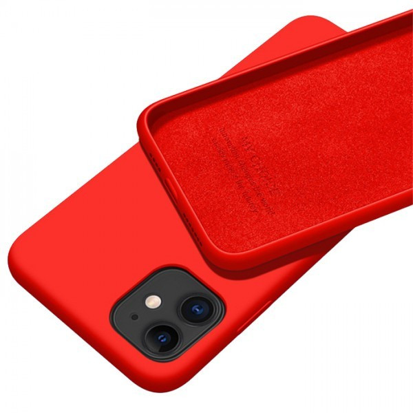 MCTK5-XIAOMI Mi 11 Lite Futrola Soft Silicone Red