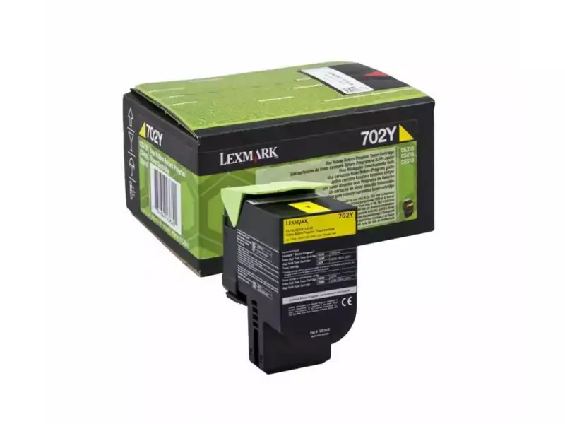 LEXMARK 70C80Y0 YELLOW