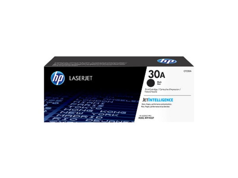 HP 30A BLACK ORIGINAL LASERJET TONER CARTRIDGE (CF230A)