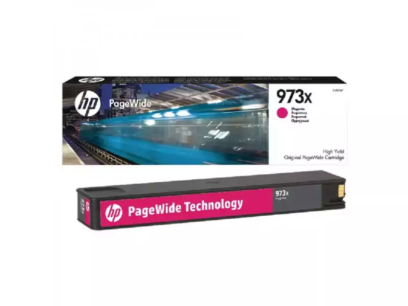 HP 973X HIGH YIELD MAGENTA PAGEWIDE CARTRIDGE F6T82AE