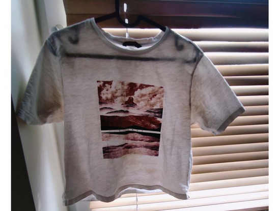 Kratka pamucna Orsay majica sa printom