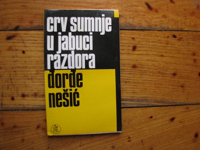 DJORDJE NEŠIĆ - CRV SUMNJE U JABUCI RAZDORA RETKO