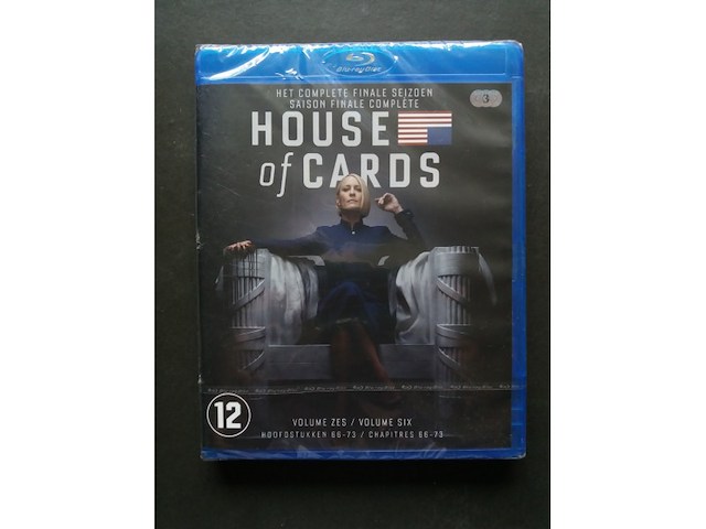 House Of Cards - Complete 6 Final Season (BLU-RAY)