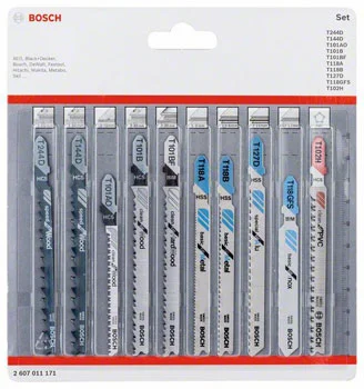Bosch list ubodne testere - set 10 komada All in One 2607011171