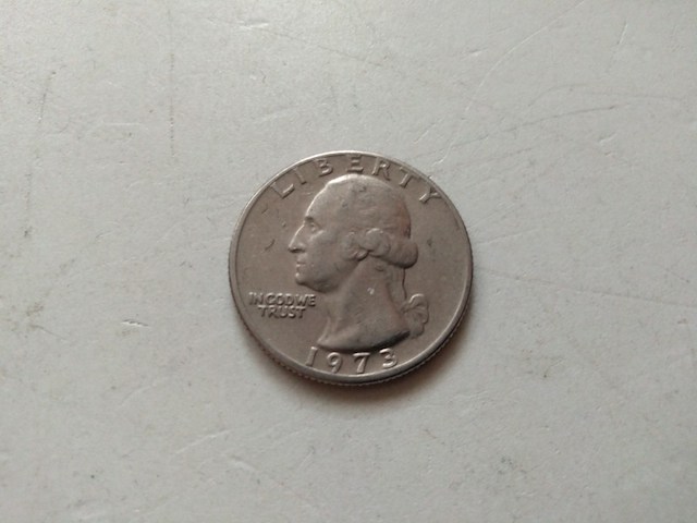 Quarter dolar,  USA, 1973.