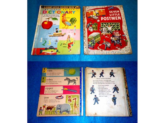 slikovnice LITTLE GOLDEN BOOK lot