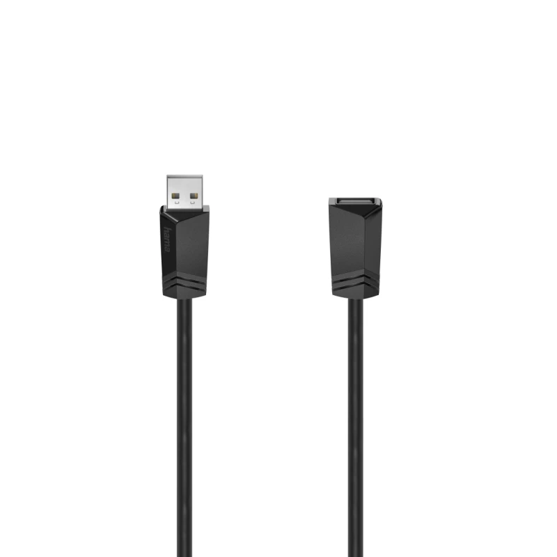 Hama (200620) kabl USB A (muški) na USB A (ženski) 3m crni