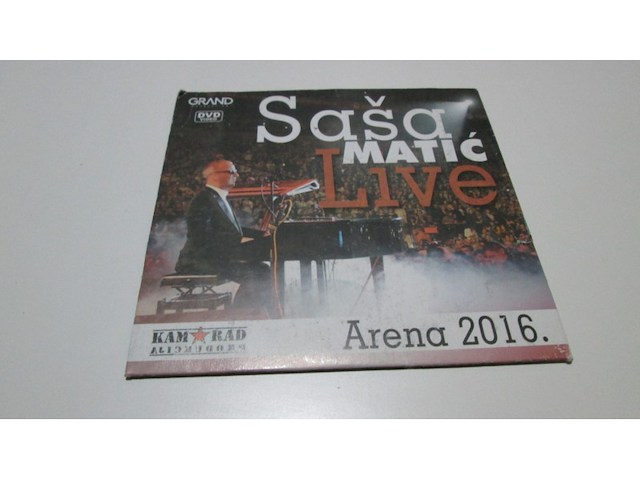 Saša Matić - Live, Arena 2016. DVD , ORIGINAL